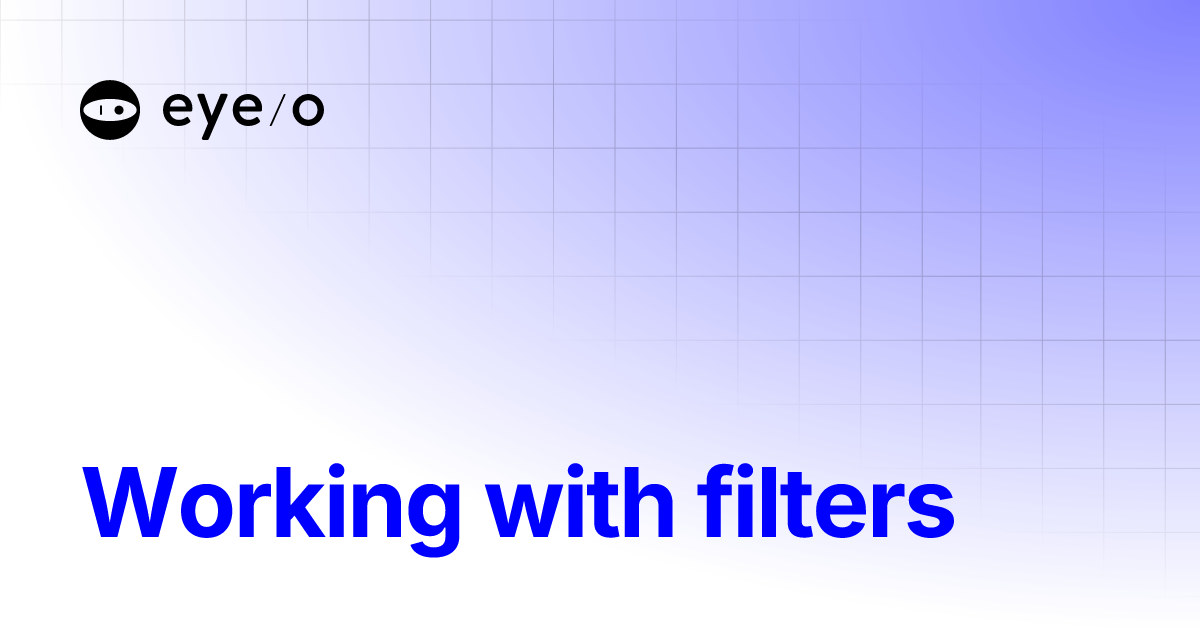 Working with filters | eyeo Developer Documentation