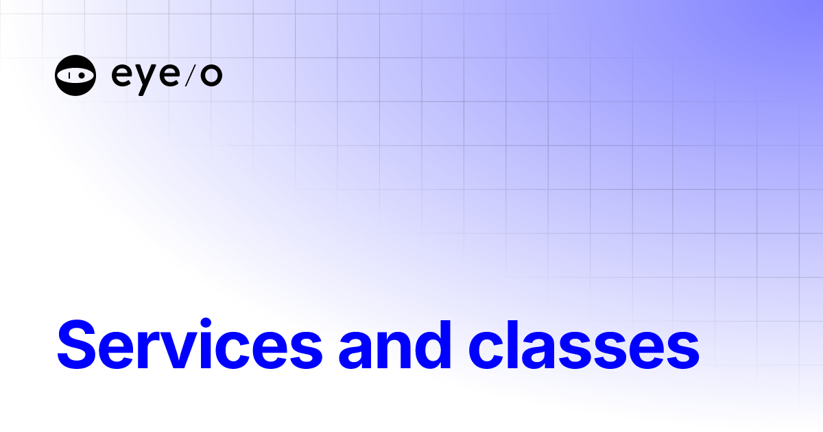Services and classes | eyeo Developer Documentation